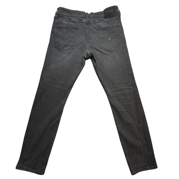 Guess | Jeans | Guess Jeans Mens 34x3 Gray Charcoal Wash Medium Rise ...